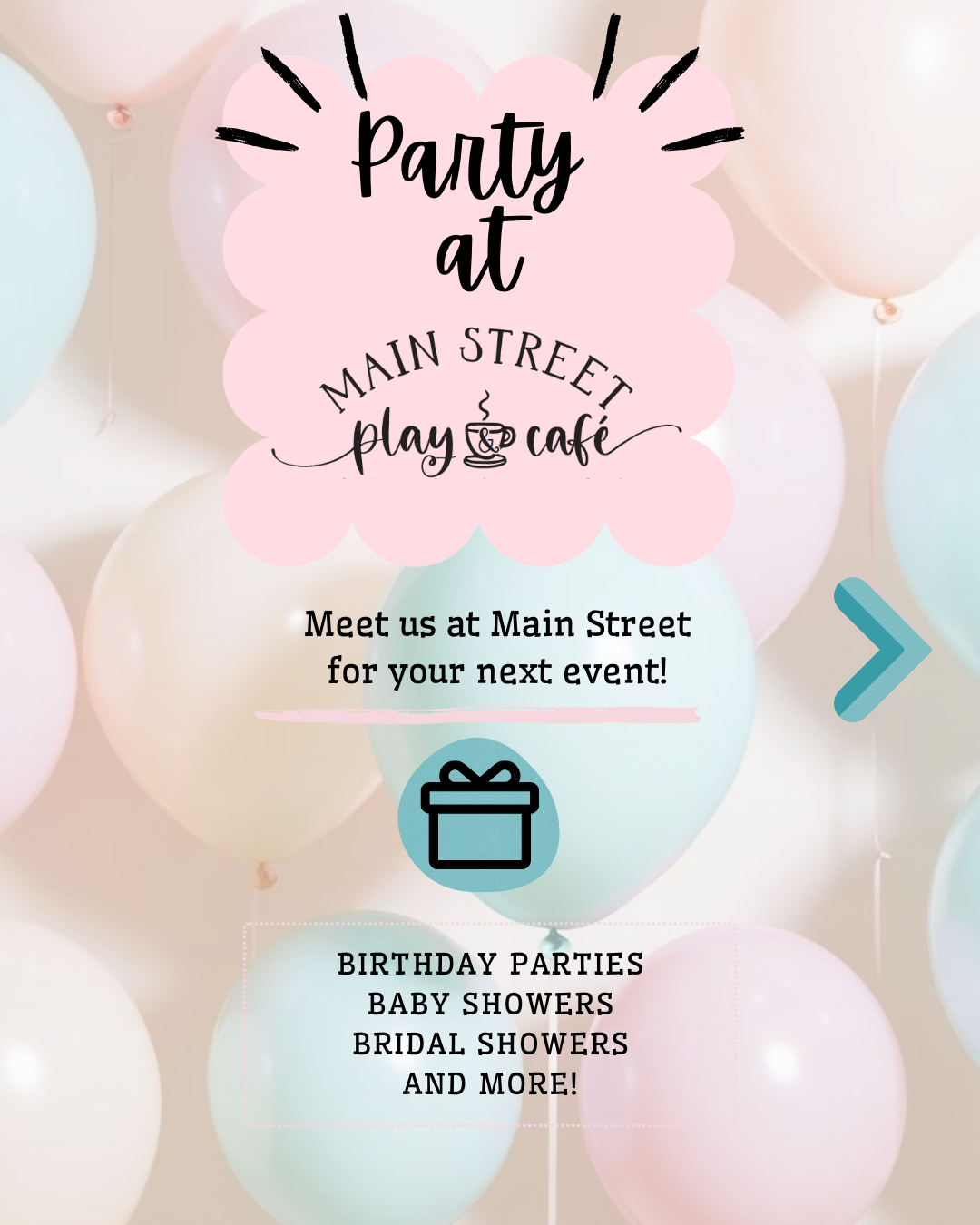 parties – Main Street Play & Cafe